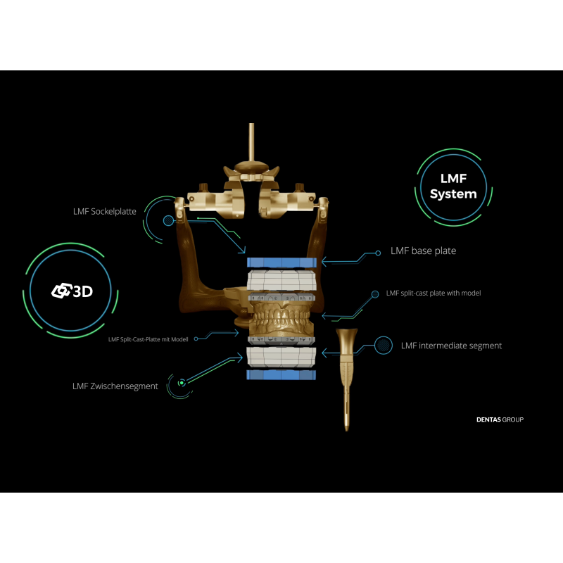 LMF System LMF Plattenset / Zwischensegmente